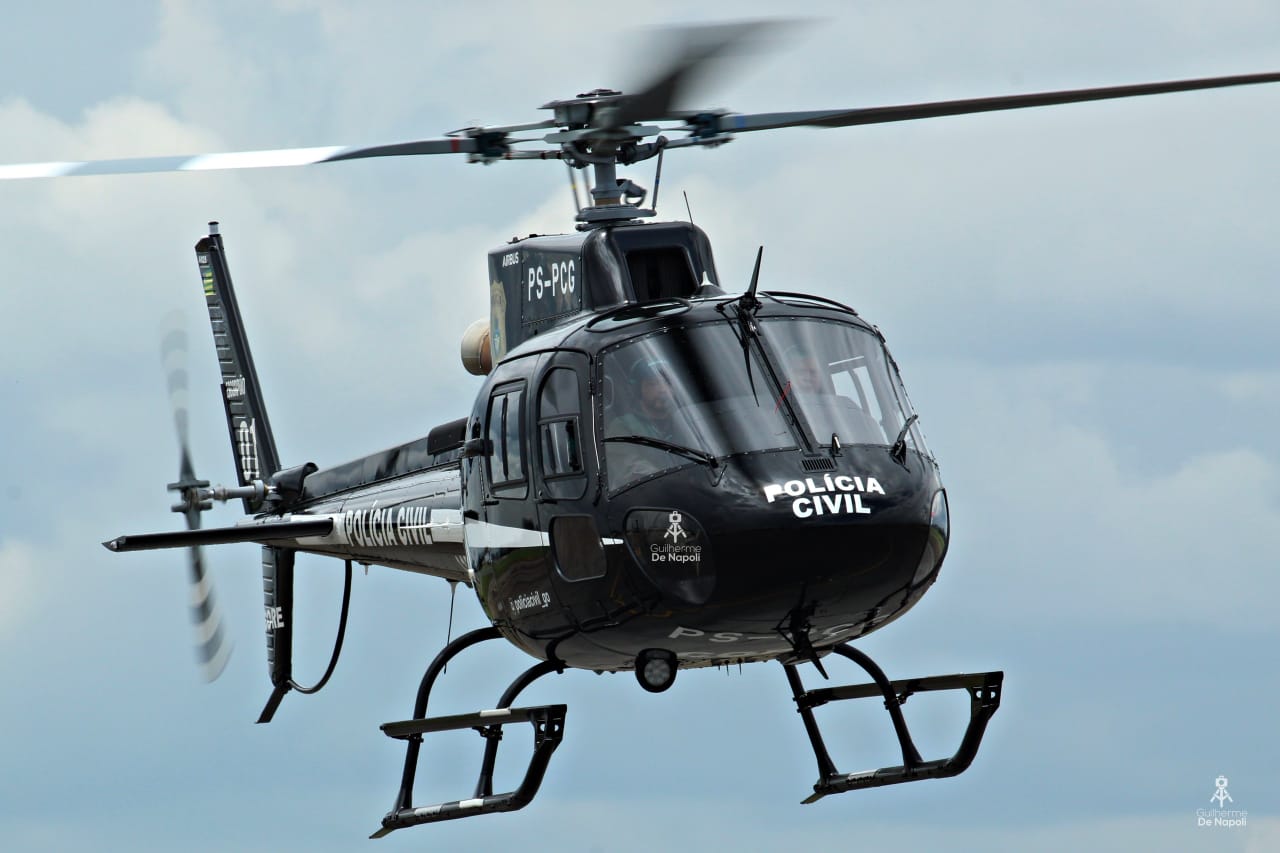 Novo helicóptero reforça estrutura da Polícia Civil em Goiás
